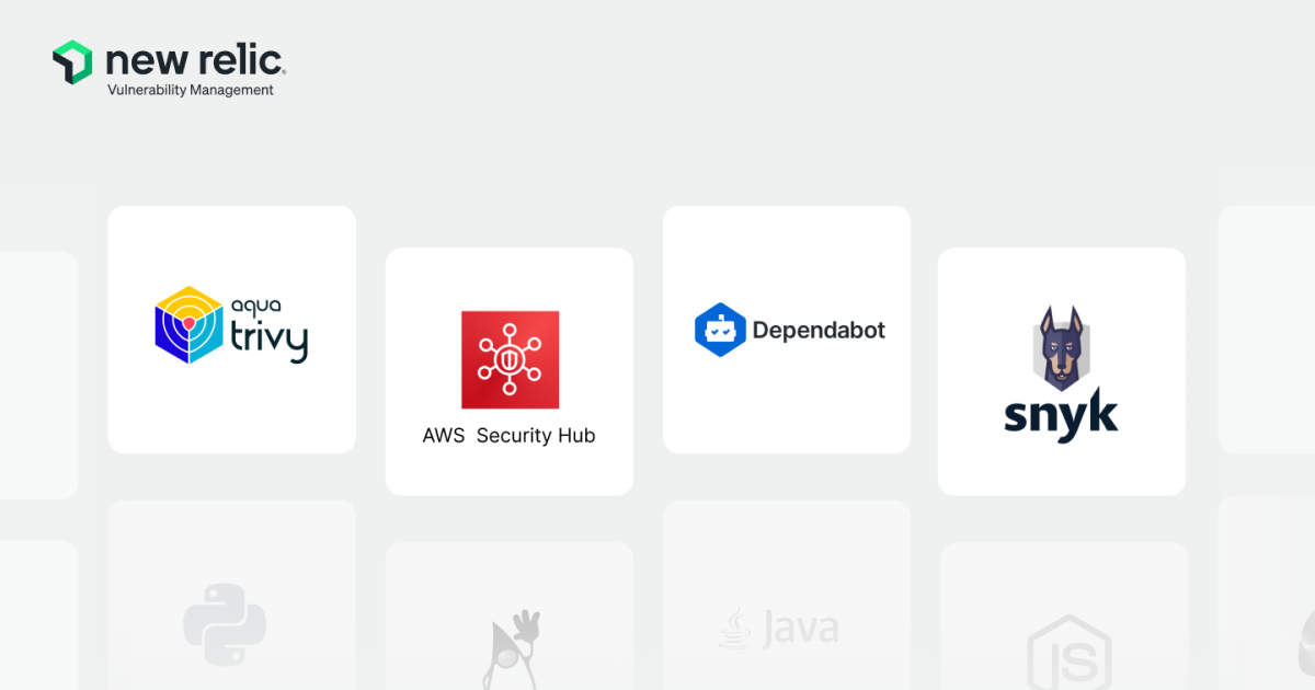 Integrations for Security RX | New Relic